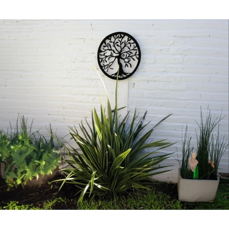 Mandala árbol de la vida 60cm negro